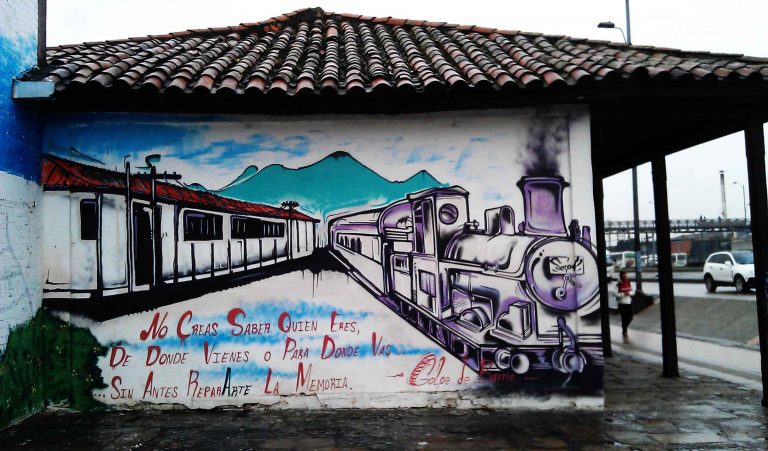 Railway landscape in Colombia - Revista Landuum